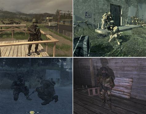 helmets from codmw2 addon combined models cod4 mw mw3 for call of