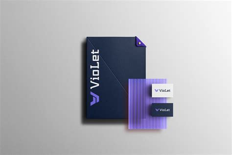 Violet Coding Logo And Identity Behance