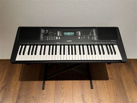 Yamaha Psr E373 Keyboard Inkl Kandm Keyboard Ständer Gebraucht In