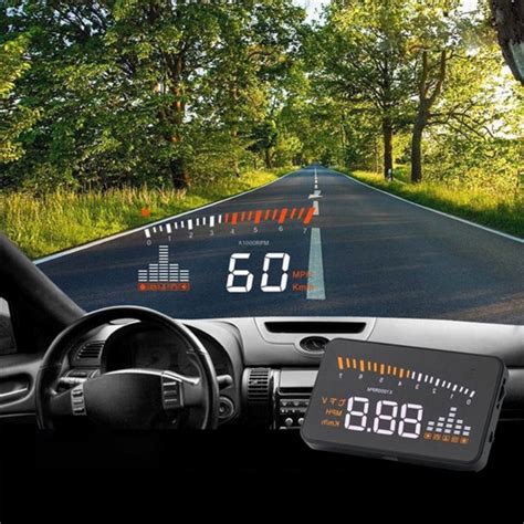 Car Windscreen Speedometer Projector Trenz