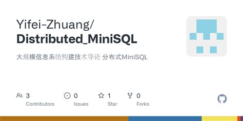 distributed minisql client client py at master · yifei zhuang