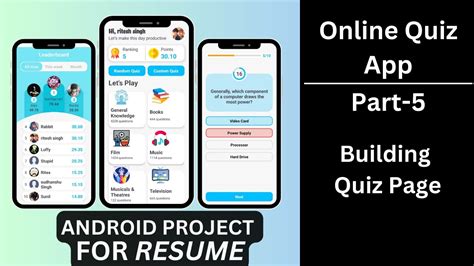 online quiz app part 5 android project for resume open trivia