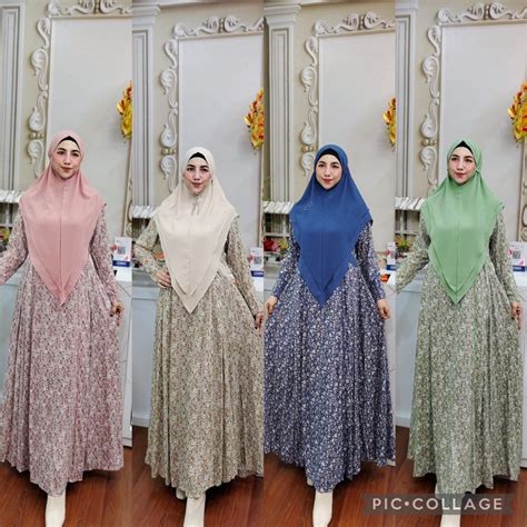 Home Dress Tania Batch 4 Original Maryam Shopee Malaysia
