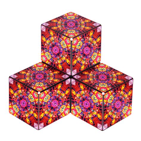 Meow Wolf Series Shashibo Magnetic Puzzle Cubes 4 Unique Designs