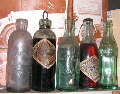 Full Antique Coca Cola Bottles Eg Hutchinson Collectors Weekly
