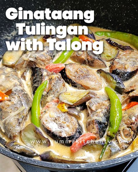 Ginataang Tulingan With Talong Yummy Kitchen