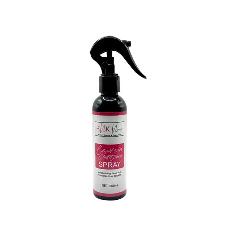Leave In Conditioner Spray Hydrate And Protect Pink Noire Beauty