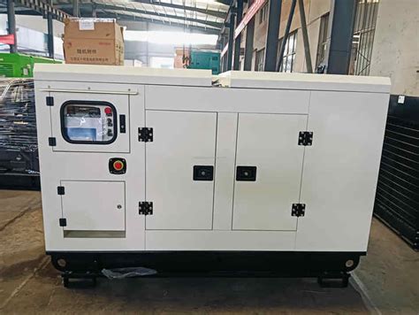 Silent Diesel Powered Generator Set For Ultra Quiet Industrial Power