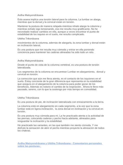 Ardha Matsyendrâsana Pdf