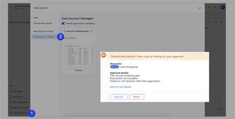 share data sources with organization members in base