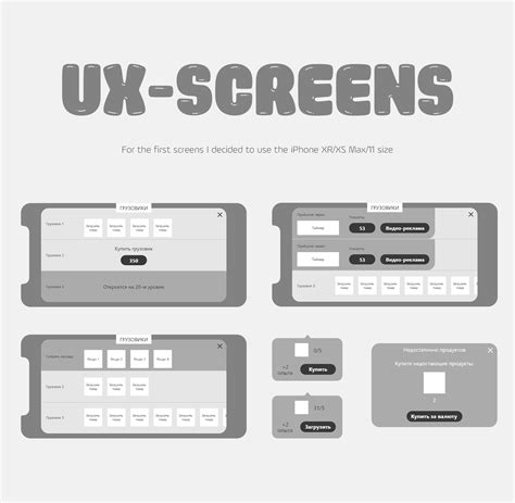 Mobile Game Ui Design On Behance Mobile Game Ui Design On Behance
