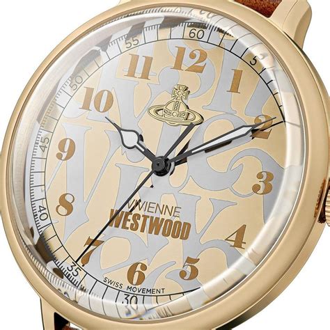 Vivienne Westwood Cavendish 48mm Ladies Watch Gold Vv299gdbr Goldsmiths