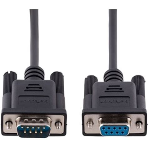 9FMNM 3M RS232 CABLE STARTECH COM STARTECH 3m RS232 Serial