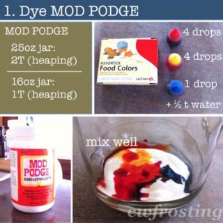 How To Color Glass With Mod Podge Mod Podge Rocks