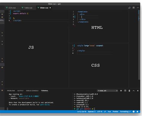 Feature Request Splitting The Window For Css Js And Html · Issue 1010 · Vuejsvetur · Github
