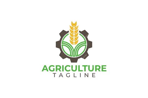 Diseño De Logotipo Agrícola Y Plantillas Vectoriales Premium Vector