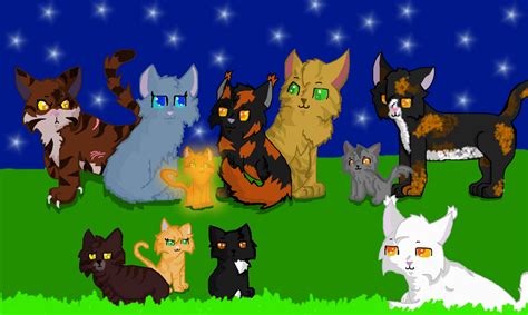 Warrior Cats Thunderclan ~ 1st Book Main Cats By Lirita Goldheart On