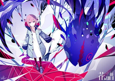 Safebooru 1girl Abstract Background Absurdres Boots Braid Character