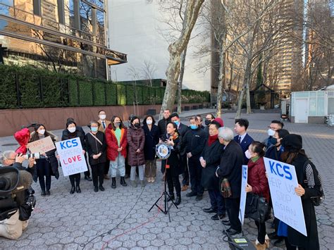 We Gathered Together Outside Council Member Linda Lee