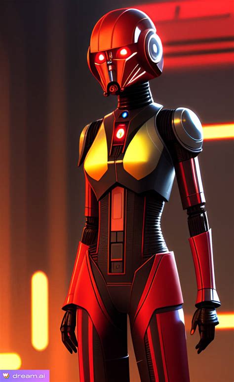 Female Sith Droid 14 By Ecdavis1966 On Deviantart