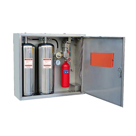 Double Cylinder Kitchen Fire Fighting Suppression System Fire