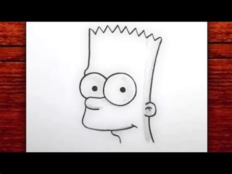 Easy Drawings For Beginners How To Draw Bart Simpson Step By Step YouTube