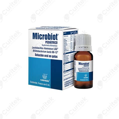 Microbiot PediÁtrico SoluciÓn En Gotas Con 8 Ml