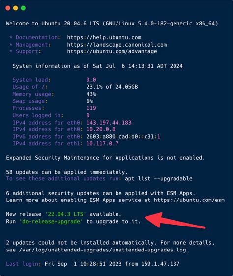 Upgrading A Spinupwp Server From Ubuntu 2004 Lts To 2204 Lts