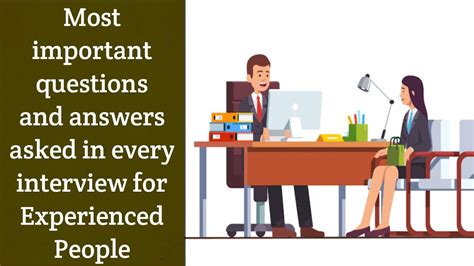 Most Important Questions And Answers Asked In Every Interview For