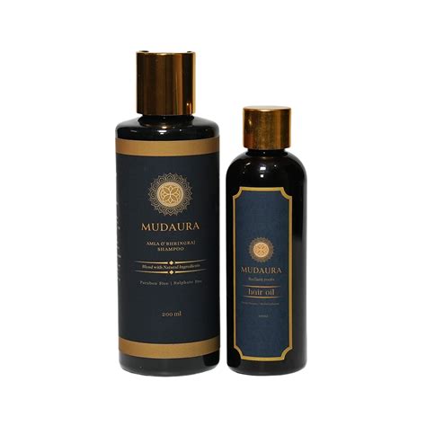 Hair Oil And Shampoo Combo Mudaura