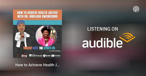 How To Achieve Health Justice With Dr Omolara Uwemedimo Timeout With The Sportsdr Podcast