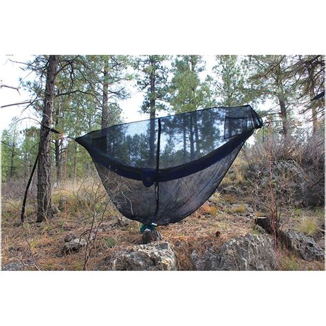 Hammock Bliss Mosquito Net Cocoon Campfire Adventure