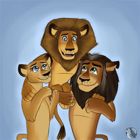 Madagascar 2 Zuba And Alex
