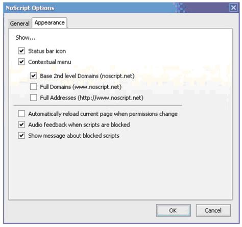 block scripts in firefox protect yourself from clickjacking