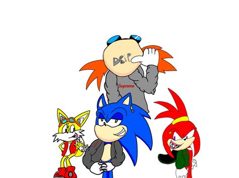 Sonic Drip By Sonicfan18official On Deviantart