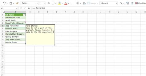 All About Comments In Excel