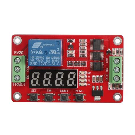 12v Dc Relay Module Drok Multifunctional Dc 12 Vo Vicedeal