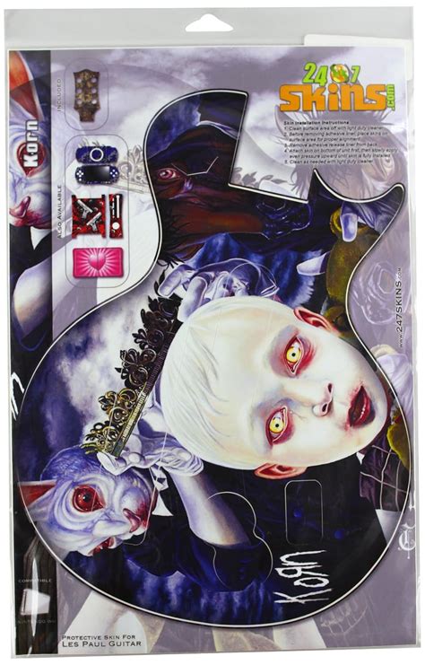 Guitar Hero 3 Faceplate Skin For Nintendo Wii Korn