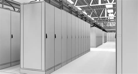 Server Room Data Center 3d Model 199 Max Free3d