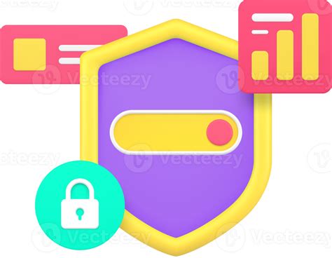 Business Personal Data Information Privacy Protection 3d Icon Realistic Illustration 55108868 Png