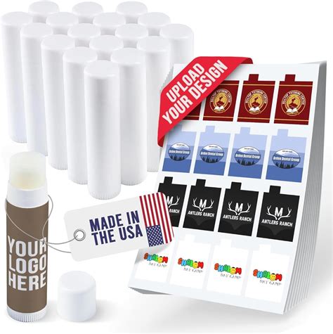 Custom Lip Balm Bulk Personalized Lip Balm Labels Made