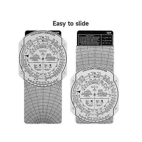 E6b Plastic Flight Computer Patented Aviation Pilot Flight Computer