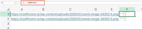 Excel IMAGE Function Insert Manage Pictures In Cells Guide