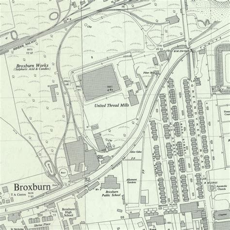 Broxburn Hallfarm Oil Works Scottish Shale