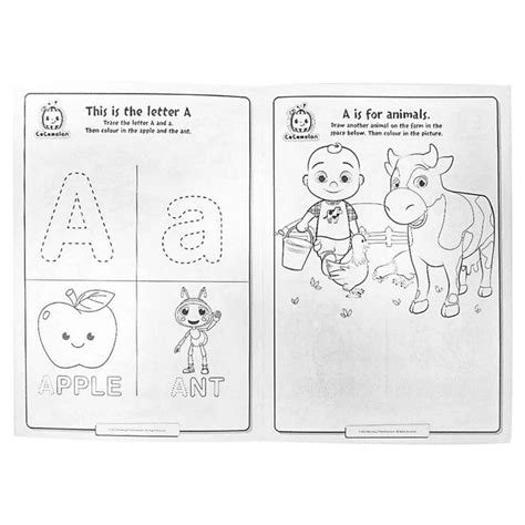 Cocomelon Abc Colouring Book