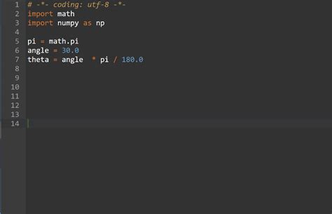 Solved Coding Utf 8 2 Import Math 3 Import Numpy