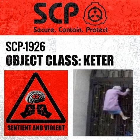 SCP OBJECT CLASS KETER SENTIENT AND VIOLENT IFunny