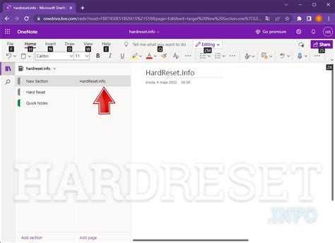 How To Move Page On Microsoft OneNote How To HardReset Info