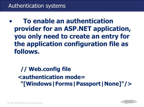 ppt comprehensive guide to asp authentication systems powerpoint
