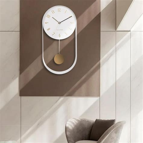 Modern Pendulum Wall Clock